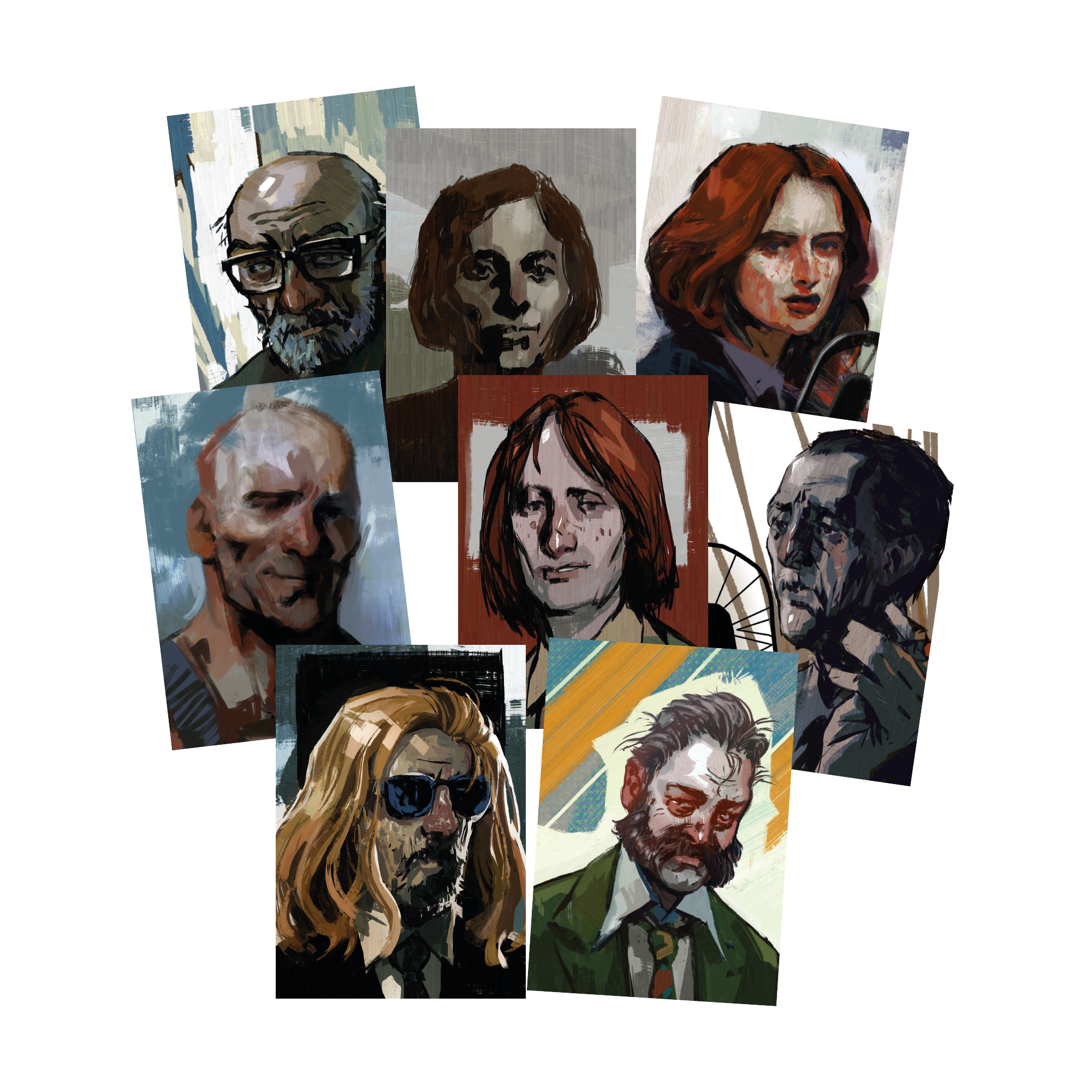 RCM POSTCARD PACK - Official Disco Elysium US Store | Disco Elysium US